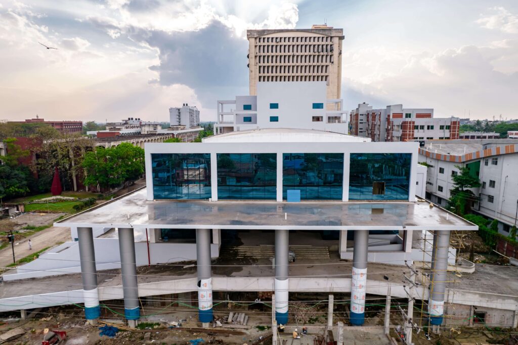 Construction works of Senate building & ICT building at National ...